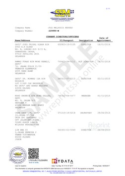 Sample Borang 49 SSM | PDF