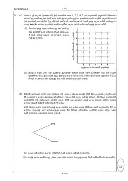 2019 OL Mathematics Past Paper Sinhala Medium | PDF