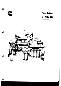 Cummins VTA28 Parts Catalog | PDF