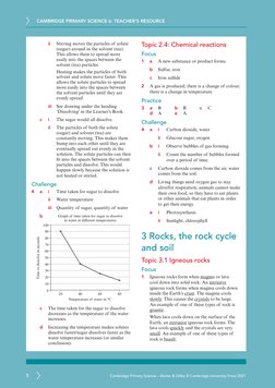 Cambridge Primary Science 6 Answers | PDF | Rock (Geology) | Igneous Rock