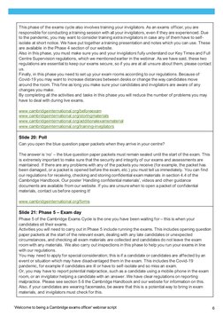 Cambridge Exams Officer Webinar Guide | PDF