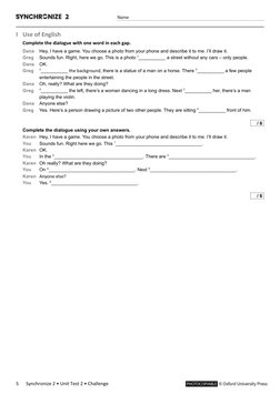 Synchronize 2 Unit Test 2 PDF | PDF