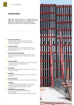 Manar Steel Waler Formwork System | PDF | Beam (Structure) | Concrete
