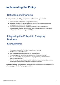 NSW Aboriginal Education Policy Guide | PDF | Indigenous Australians ...