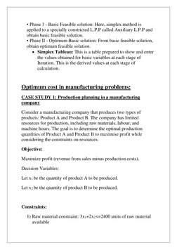 Class 12 Linear Programming Project | PDF