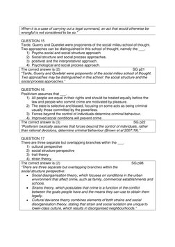 CMY1501 Criminology Study Guide 2023 | PDF | Criminology | Crime & Violence