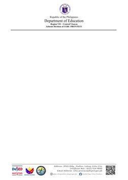 Division Letterhead | PDF