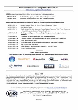 MSS SP-6-2021 | PDF | Pipe (Fluid Conveyance) | Valve