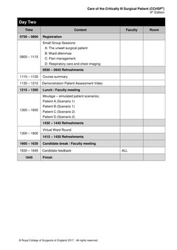 CCRISP Programme | PDF | Intensive Care Medicine | Surgery