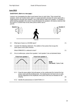 Grade 10 Physical Science - Waves | PDF | Waves | Wavelength