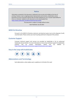 Audiocodes SBC With Cisco Webex Calling Configuration Note | PDF ...