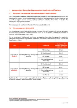 LanguageCert Academic Qualification Guide | PDF | Linguistics | Human ...
