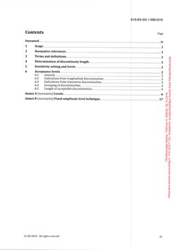 ISO 11666:2018 Acceptance Criteria | PDF