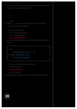 PE2 Python Essentials 2 Exam Answers | PDF | Anonymous Function ...