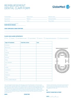 GlobeMed Dental Reimbursement Form | PDF | Dentist | Wire Transfer