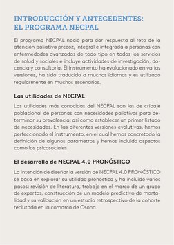 NECPAL 4.0: Pronóstico en Paliativos | PDF | Salud pública | Medicina