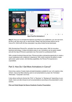 Top 10 Animated Canva Templates | PDF | Animation | Graphic Design