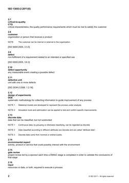 ISO 13053-2 2011 (E) PDF Document | PDF | Six Sigma | Business