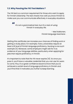 YKI Test Preparation Guide | PDF