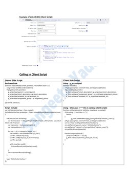 Client Script Types in ServiceNow | PDF