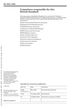 BS 5950-1:2000 Steelwork Design Guide | PDF | Consumer Protection | Safety