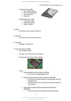Grade 12 IT Theory Notes Summary | PDF