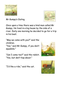 Mr Gumpy's Outing Adventure | PDF