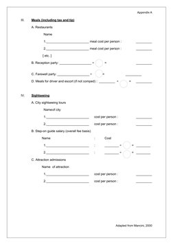 Tour Costing Sheet Template | PDF | Financial Markets | Business Process