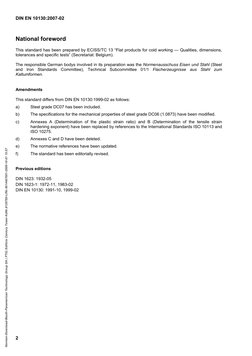 DIN EN 10130: Low Carbon Steel Standards | PDF