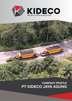 Kideco Jaya Agung Company Profile | PDF | Mining | Corporate Social ...