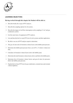 PVT Sampling and Analysis Overview | PDF | Petroleum Reservoir | Gases