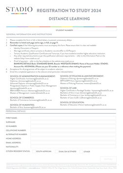 Stadio Registration Guide 2024 | PDF | Bachelor's Degree | Diploma