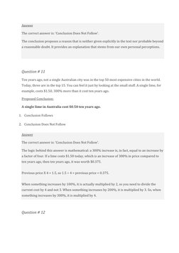 Free Watson Glaser Test Practice Guide | PDF | Inference | Argument
