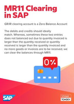 MR11 Clearing Process in SAP | PDF