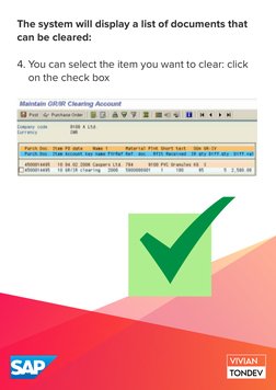MR11 Clearing Process in SAP | PDF