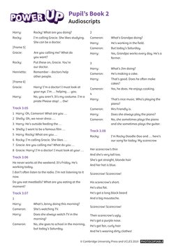Power Up 2 Audio Scripts | PDF