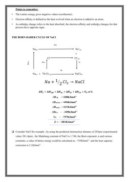 Kapustinskii Equation for Lattice Energy | PDF