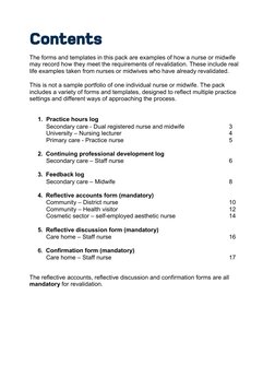 NMC Revalidation Forms and Examples | PDF | Nursing | Midwife