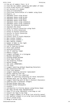 Striver DSA A-Z Problem List | PDF | Matrix (Mathematics) | Applied Mathematics