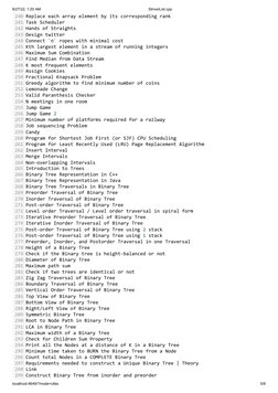 Striver DSA A-Z Problem List | PDF | Matrix (Mathematics) | Applied Mathematics