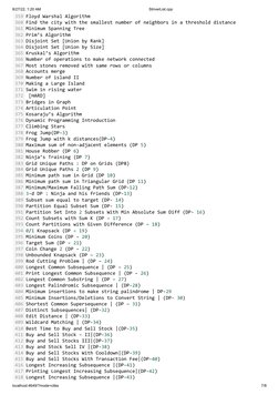 Striver DSA A-Z Problem List | PDF | Matrix (Mathematics) | Applied Mathematics