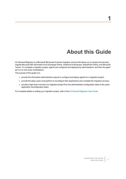 On Demand Migration - Update Agent User Guide - ENG | PDF | Microsoft ...