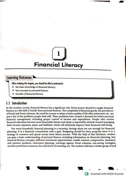 Financial Literacy Book | PDF