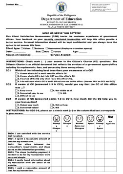 ARTA-Customer Satisfaction Measurement | PDF | Business