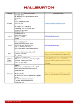Halliburton Supplier Registration Guide | PDF | Electronic Data ...