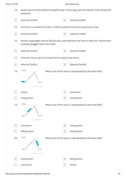 Short Stories Quiz with Answers | PDF | Plot (Narrative)