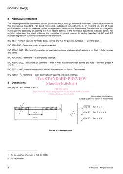 Washer - ISO 7093-1-2000 | PDF | Screw | International Organization For ...