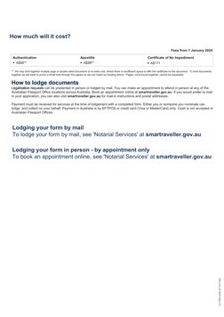 DFAT Document Legalisation Request Form | PDF | Notary Public | Mail