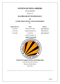 Pizza Ordering Python Project New | PDF | Graphical User Interfaces ...