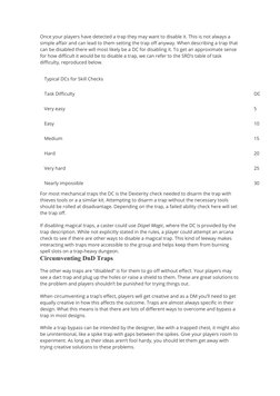 D&D 5E Trap Design Guide | PDF | Dungeons & Dragons | Trapping